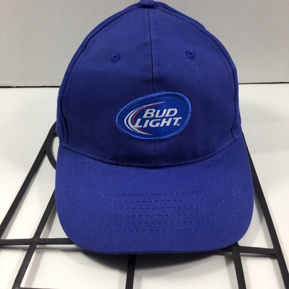 bud light | Accessories | Vintage Bud Light Blue One Size Fit All ...